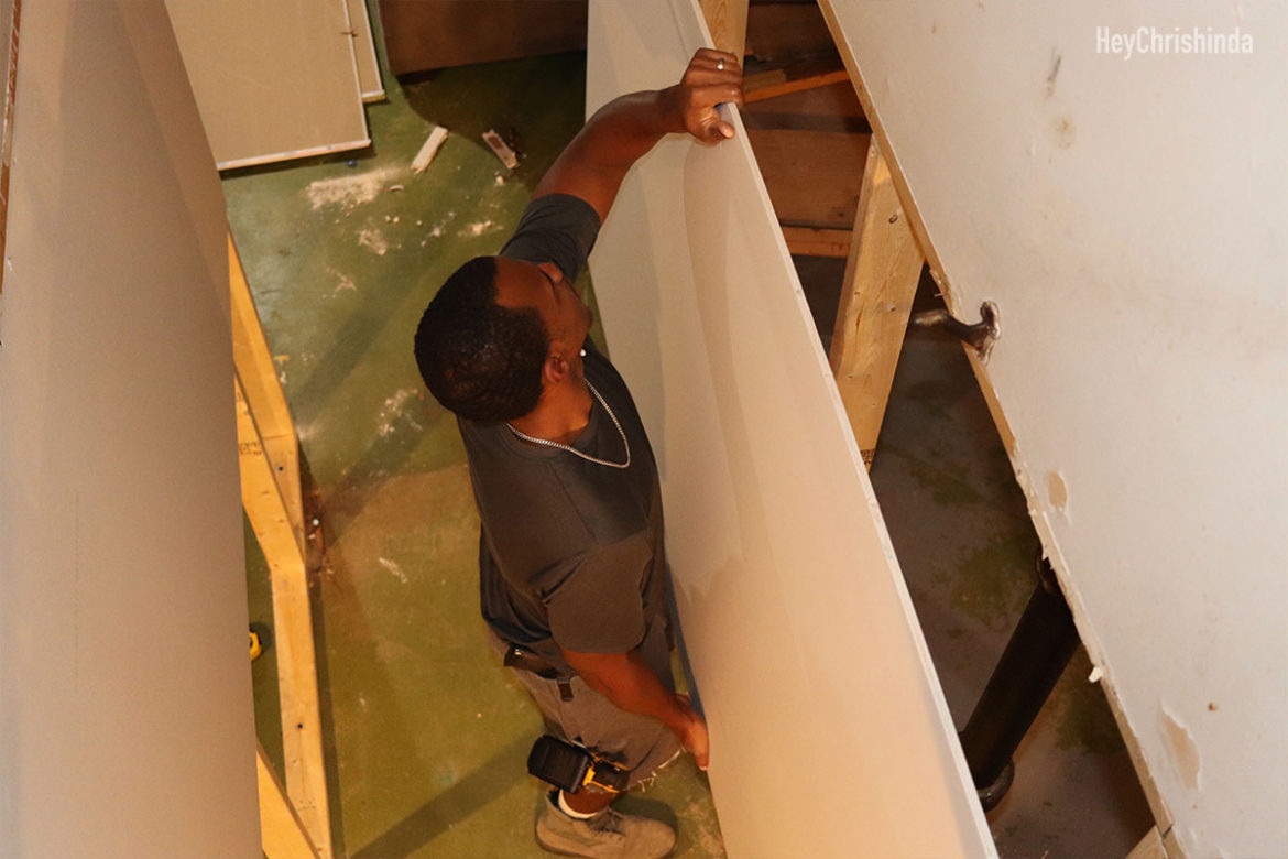 Framing Drywall For Basement Under Stairs