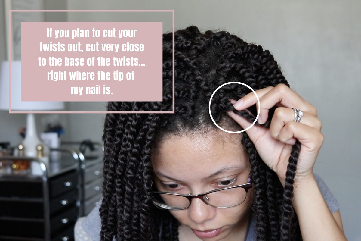 How to REMOVE Crochet Braids (Spring Twists) | HeyChrishinda.com